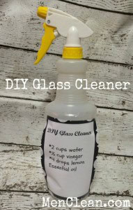 Homemade Glass Cleaner Recipe - MenClean.com