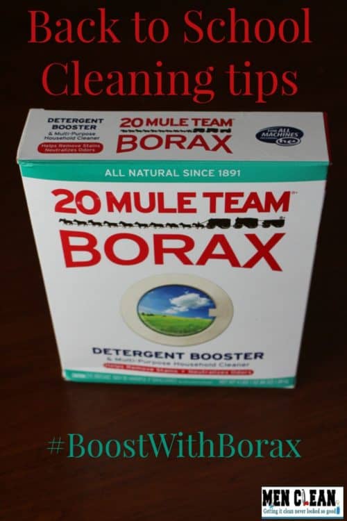 Back to School Cleaning with the help of Borax